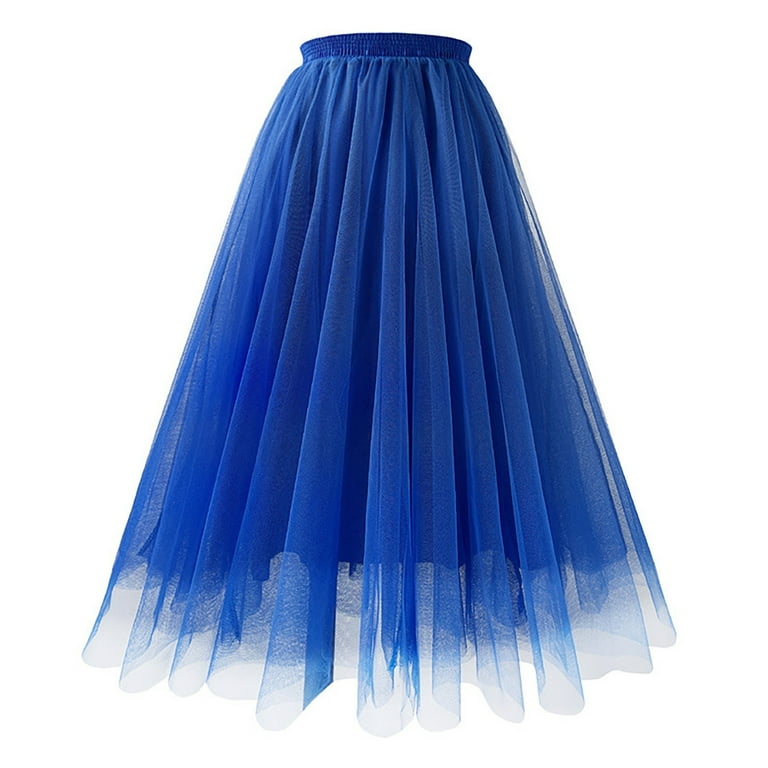 IDALL Midi Skirt,Women's Skirts Tiered Layered Mesh Ballet IDALL Midi Skirt,Women's Skirts Tiered Layered Mesh Ballet