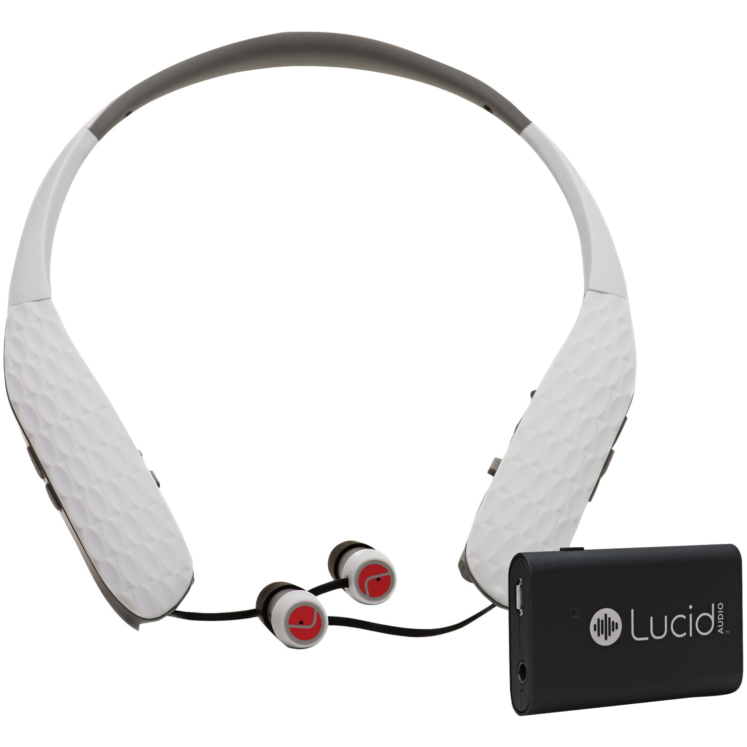 Lucid Audio HLT-EARBUD-P-HS-TV HearBand with Bluetooth, Microphones ...
