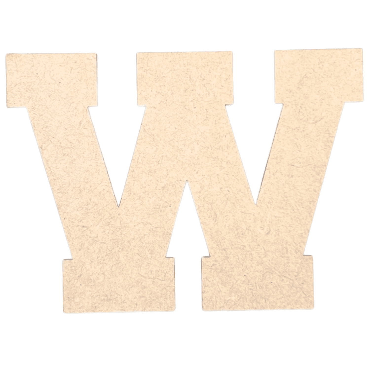 Krafty Supply - 8" Tall MDF Letter W | 1/8" Thick |Collegiate|Wooden ...