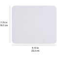 CafePress Modern Lace Woodgrain Country Decor Mousepad Non-Slip Rubber ...