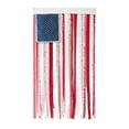Fabric Hanging Flag Banner – Star Pattern & Lace Streamers for Front ...