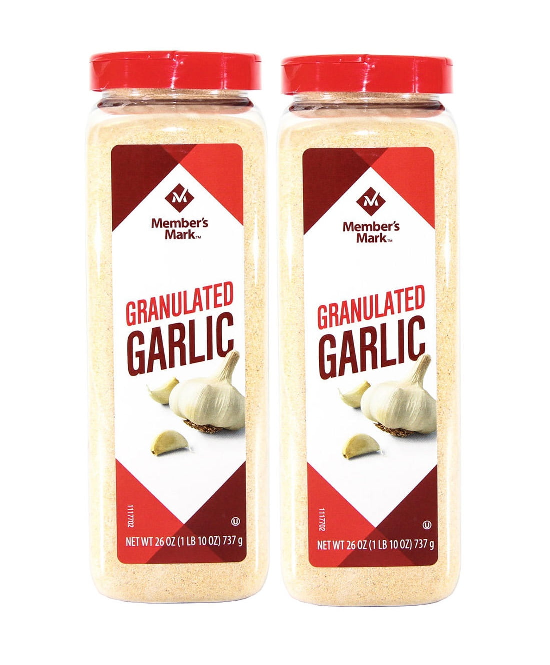 2 PACK | M.M Granulated Garlic (26 oz.) - Walmart.com