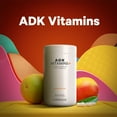 Codeage ADK Vitamins, 180 Vegan Capsules, 6-Month Supply, Vitamin A, D3 ...