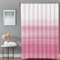 Bathroom Shower Curtain Farm Watercolor Pink White Color Ombre ...