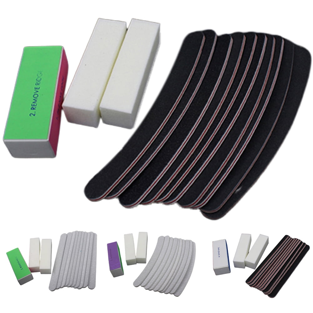 Dengjunhu 13Pcs Nail Files and Buffer, Professional Manicure Tools Kit ...