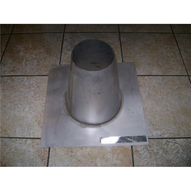 DuraVent FSAF4 4 in. Stainless Steel Tall Cone Roof Flashing - Walmart.com