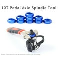 Bicycle Pedal Axle Shaft Disassembly Tool for 10T Lock Pedals, Metal ...
