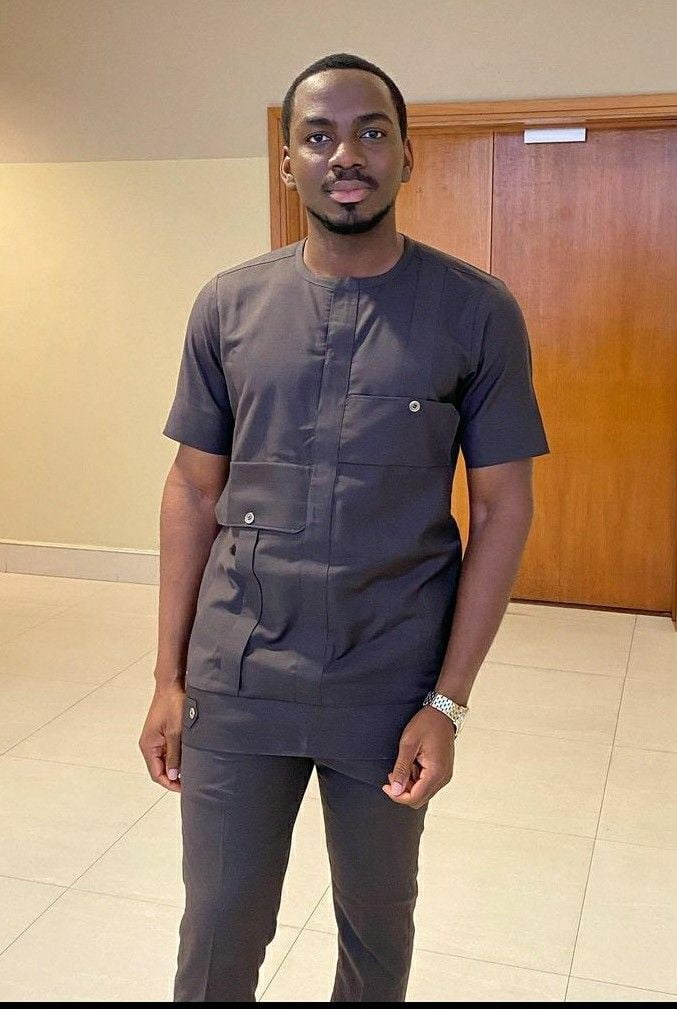 Classy African man clothes, African men traditional wear, African men ...