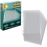 Gold Seal 100 Clear Heavyweight Poly Sheet Protectors 8.5x11 Archival Safe Durable - Walmart.com