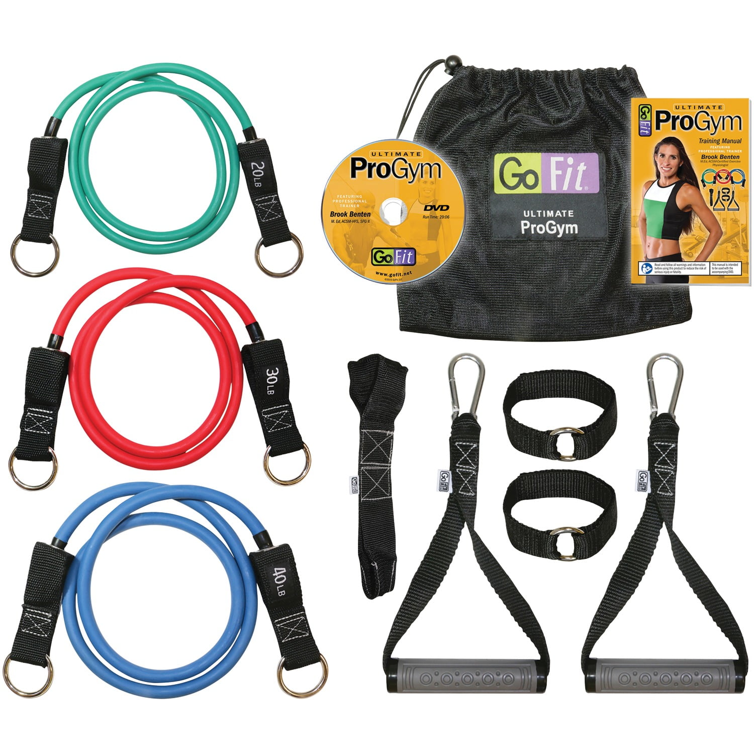 GoFit GF-PGYM-DVD ProGym and Training DVD Kit & Omron BP6350 7 Series ...