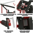 syedee Plate Loaded Deltoid and Shoulder Press Machine with Adjustable ...