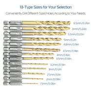 WEN 15-Piece Titanium-Coated Drill Bit Set - Walmart.com