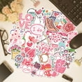 ABODELINE Valentines Stickers, Love Stickers, 50PCS Holographic ...