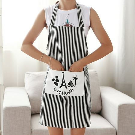 Homeex Korean Style Fashion Apron Manicure Overalls Kitchen Cafe Cute ...