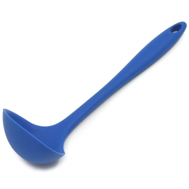 Chef Craft Premium Silicone Cooking Ladle, 11.25 inch, Blue - Walmart.com