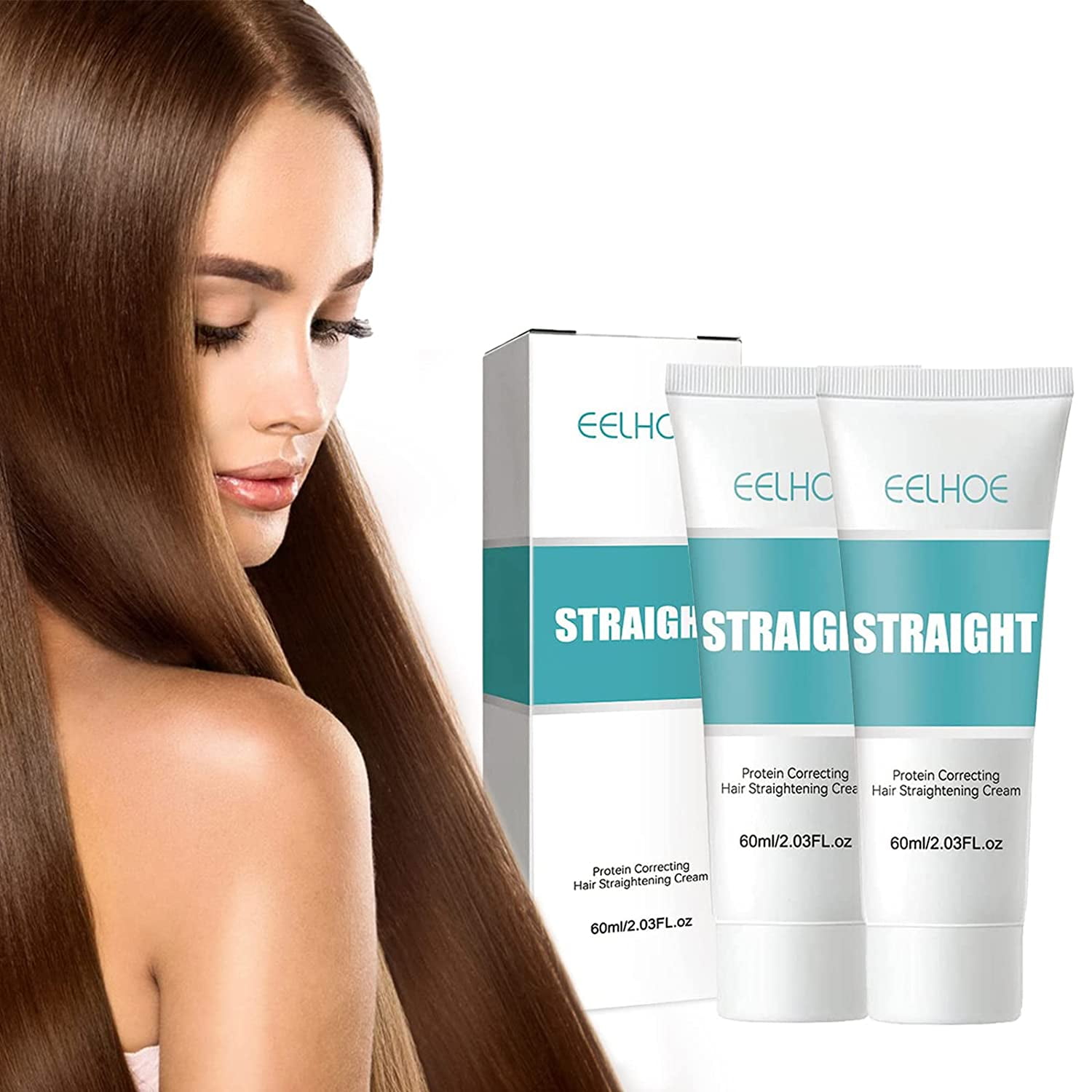 2023 New Protein Correcting Hair Straightening Cream Protein Hair