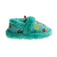 Disney Moana Sea Flower Toddler Girls Dual Sizes Slippers, Aqua, 9-10 ...