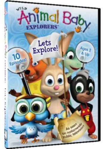 Wild Animal Baby Explorers: Let's Explore! (DVD) - Walmart.com