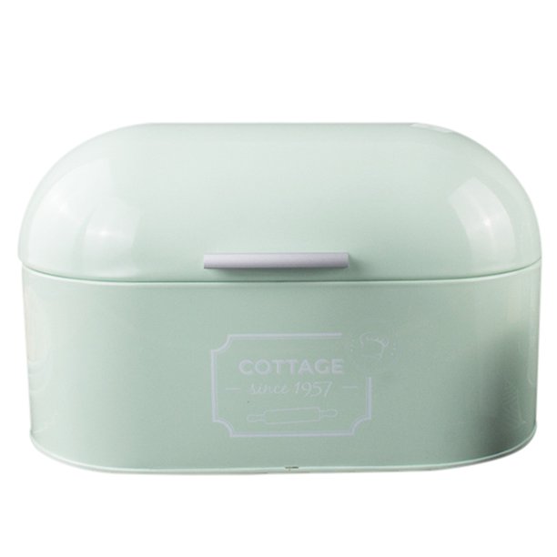 European Dustproof Bread Box Household Extra Large Metal Bread Storage ...