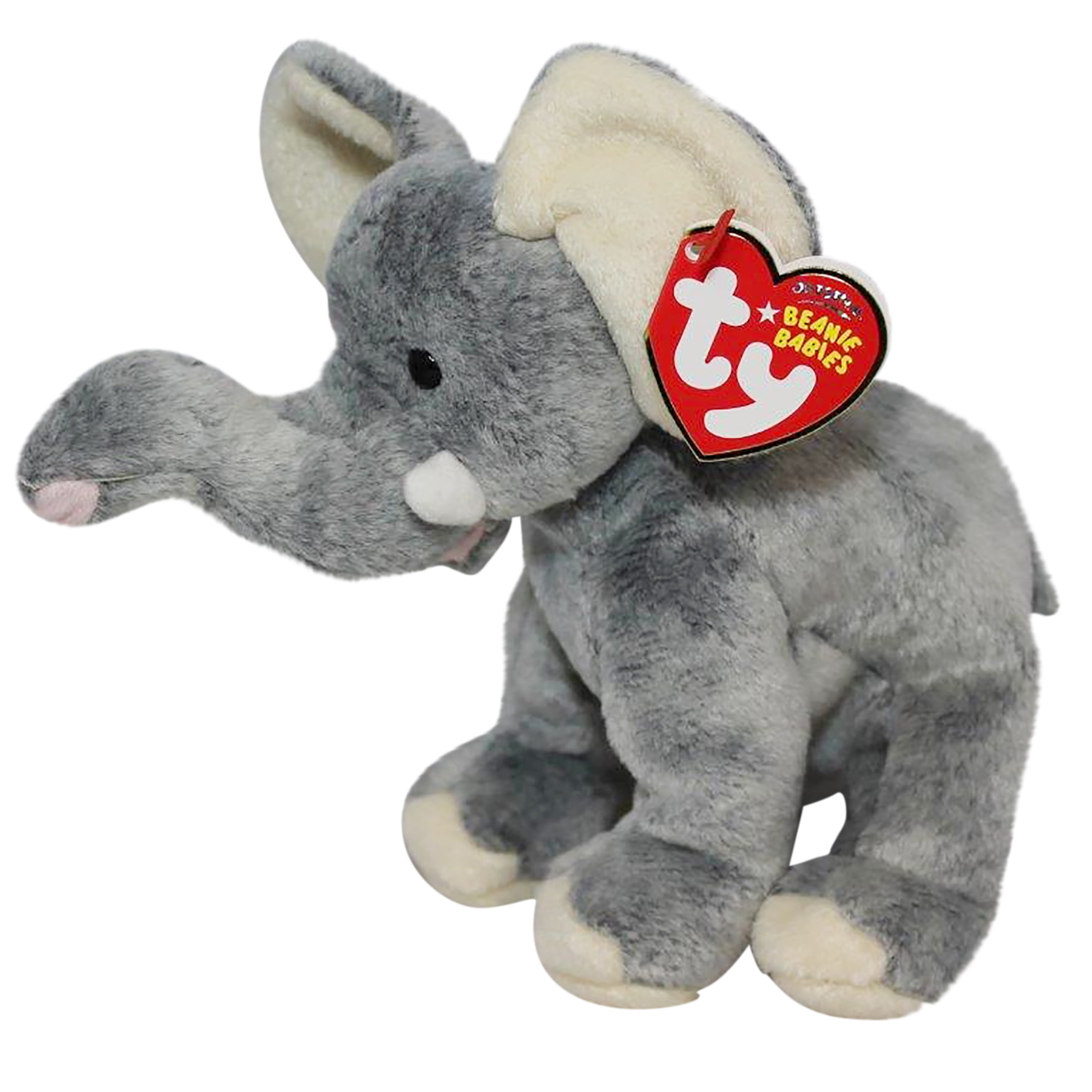 Ty Beanie Baby: Pounder the Elephant | Stuffed Animal | MWMT's ...
