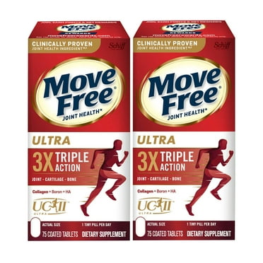 Schiff Move Free Ultra Triple Action Joint Supplement, 75 Tablets ...