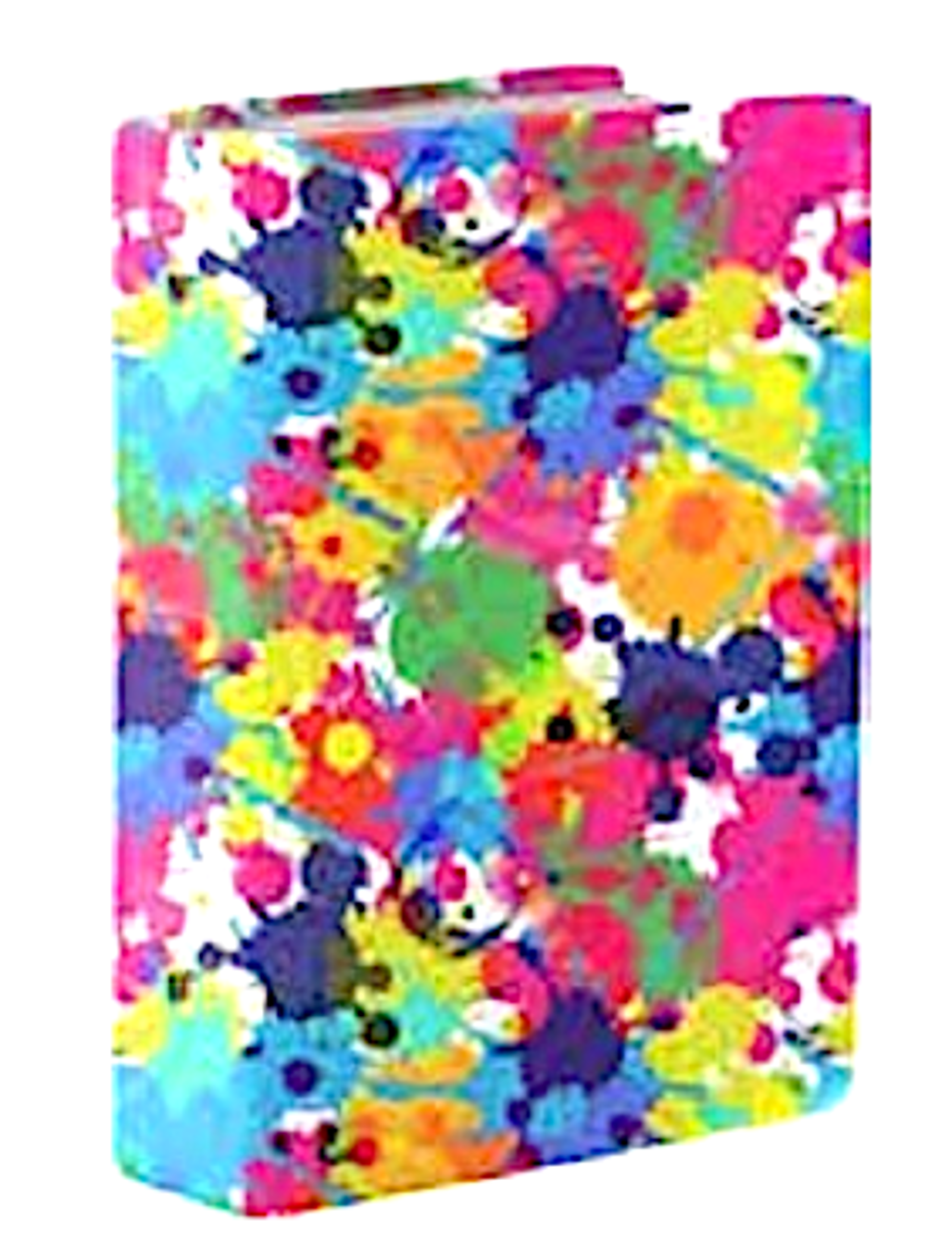 Stretchable Book Cover Paint Splatter, Fits Most Hardcover Textbooks up ...
