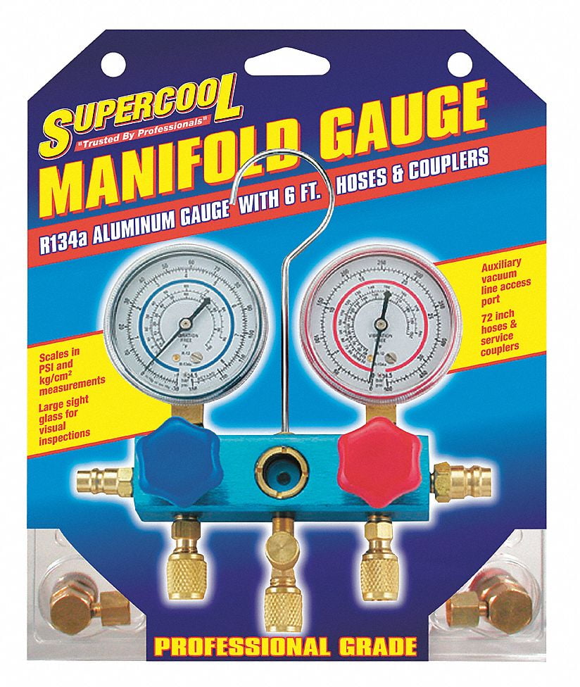 Aluminum AC Manifold Gauge with PSI and BAR Philippines | Ubuy