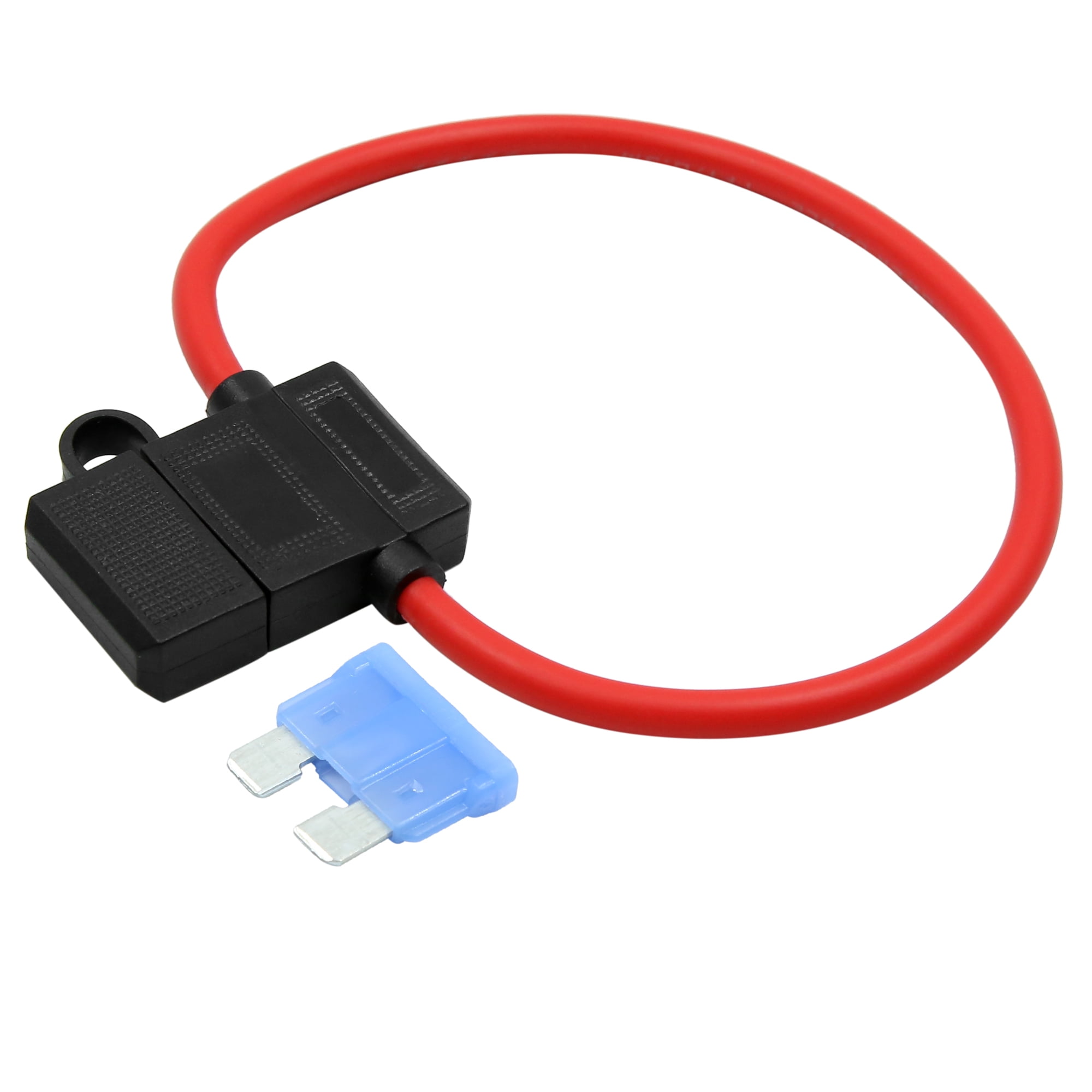 10 Gauge DC32V Car Wire Harness Fuse Holder w 15A Blade Style Fuse ...
