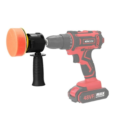 Electric drill modified polisher refit eccentric shock polishing tool ...