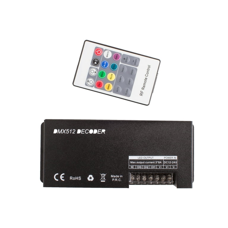 Wireless Rgb Led Light Controller With Remote Ledupdates