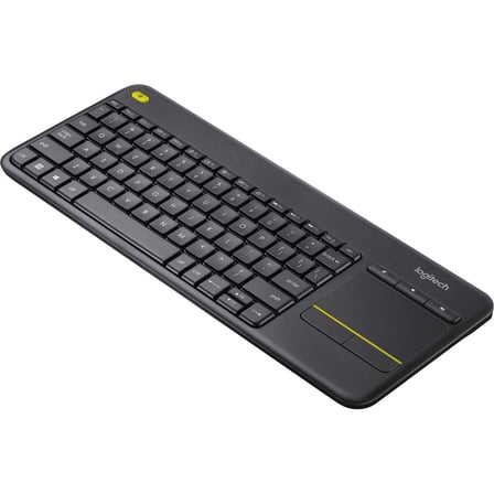 Logitech K830 Illuminated Living Room Keyboard Wireless Touchpad ...
