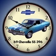 GM1702731 1969 Chevelle SS 396 clock - Made in USA - Walmart.com