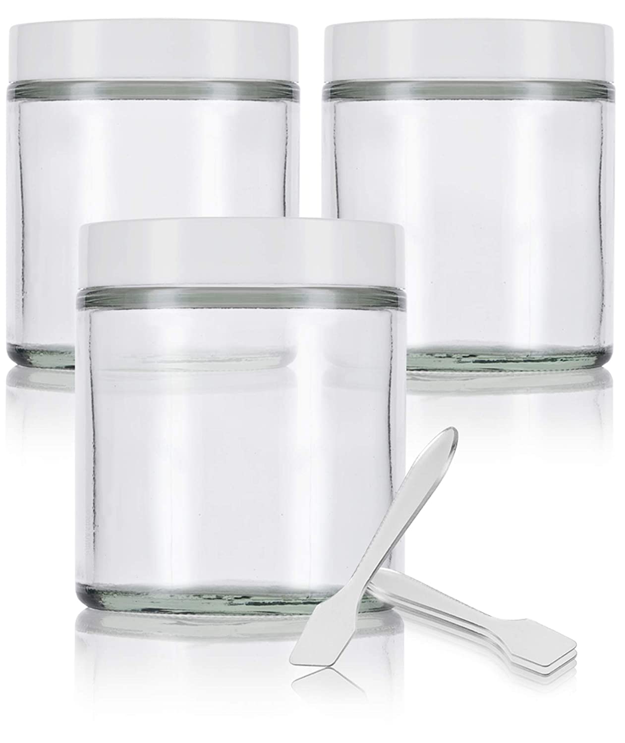 Glass Jar In Clear With White Foam Lined Lid 4 Oz 120 Ml Walmart Glass Jar In Clear With White Foam Lined Lid 4 Oz 120 Ml Walmart