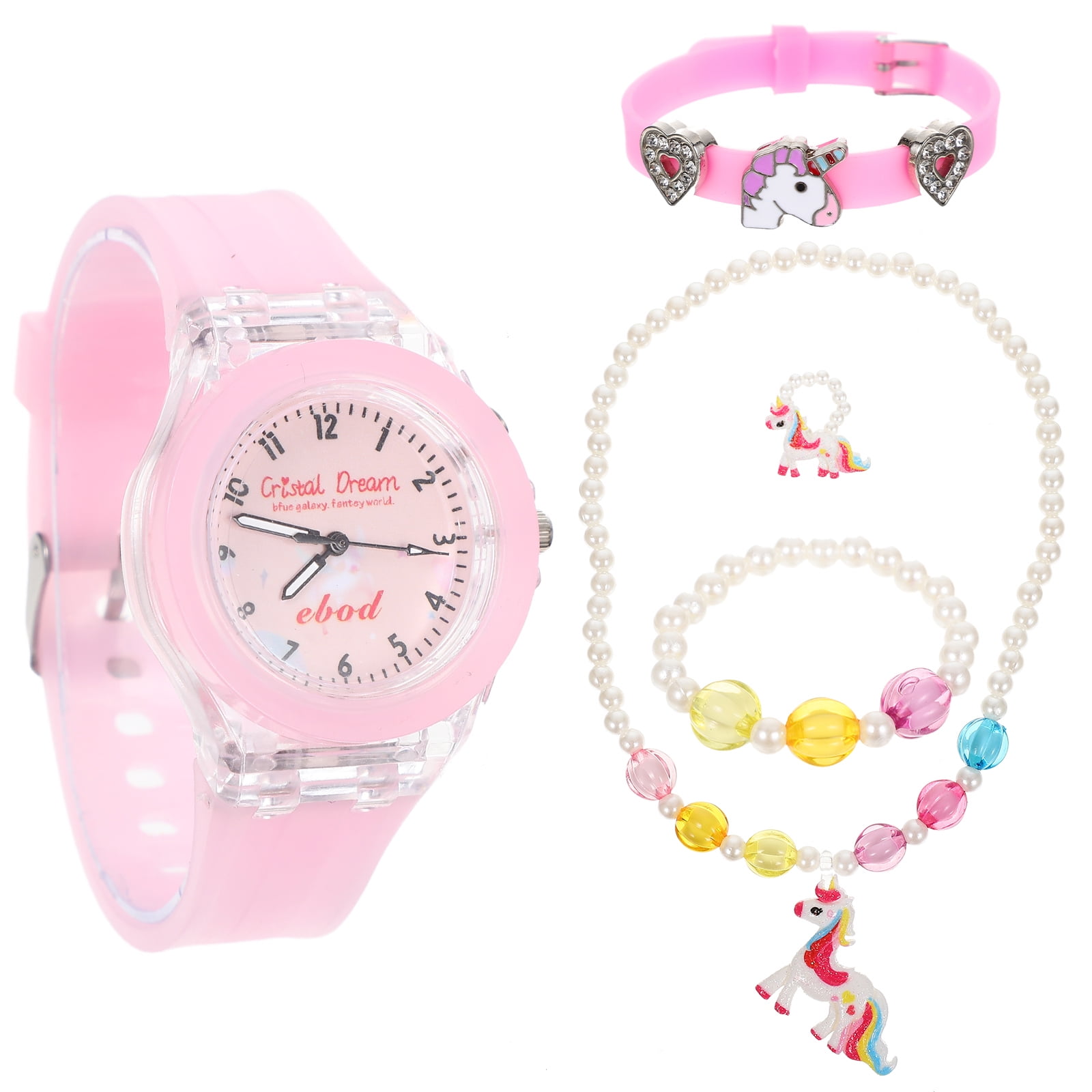 Click here for Har Adhesive 5pcs Unicorn Watch And Bracelet Set G... prices