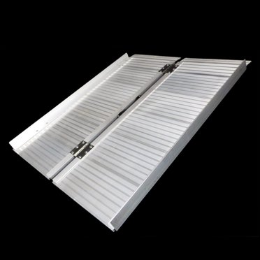 Silver Spring Aluminum Wheelchair Access Ramp with Handrails - 6' L ...