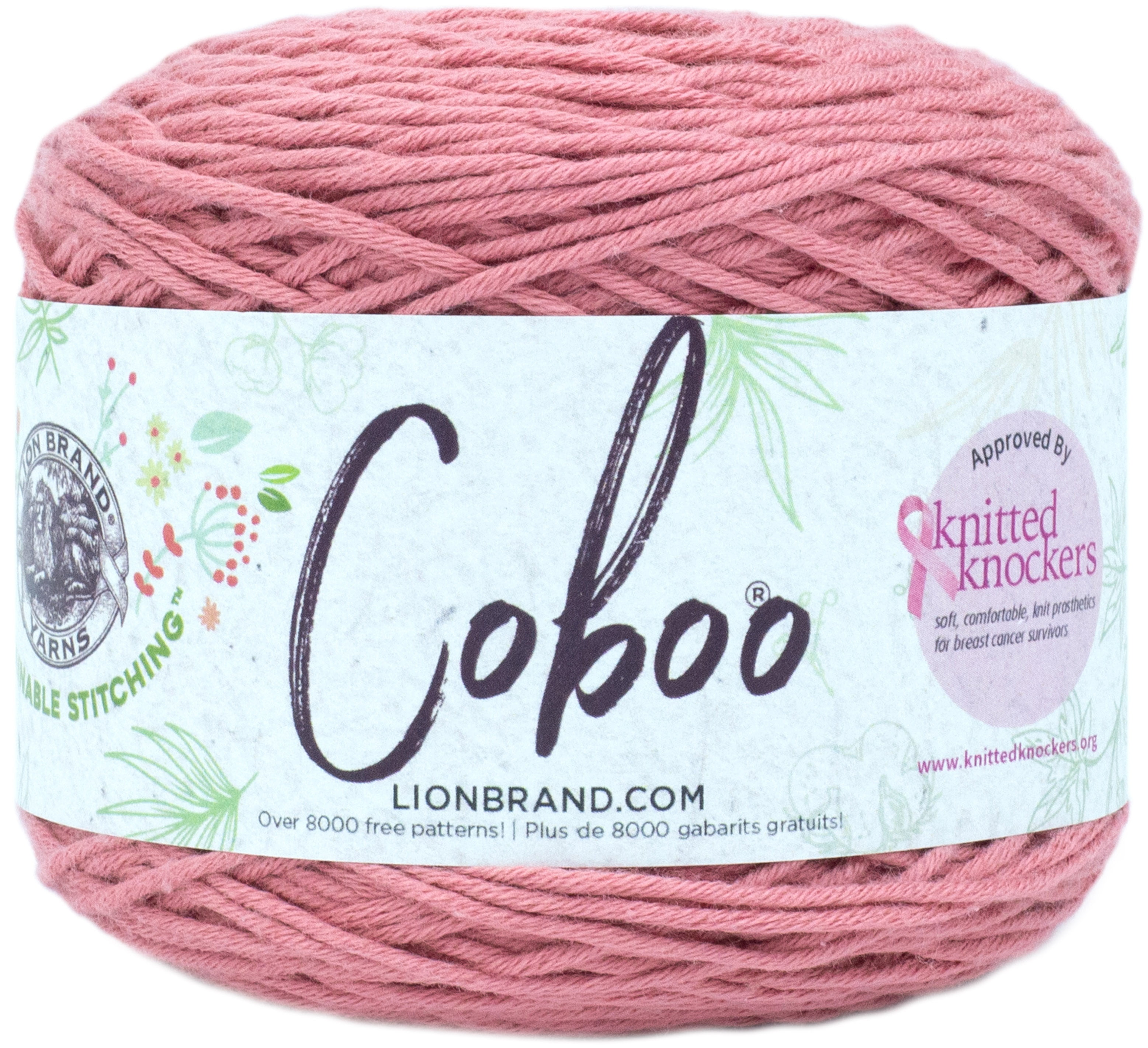 Lion Brand Coboo Yarn-Terracotta - Walmart.com