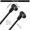 9 Needle 9Pin S-video Mini Din Adapter Extension Cable Line Straight ...