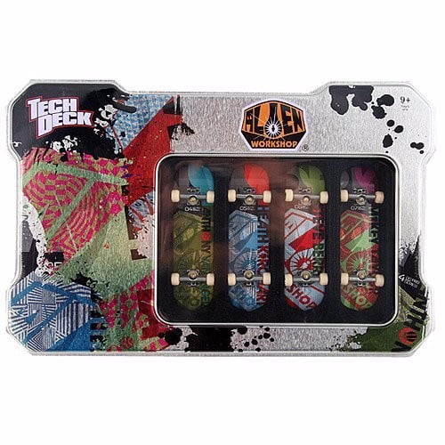 Tech Deck Tin with 4 Alien Workshop Boards - Walmart.com