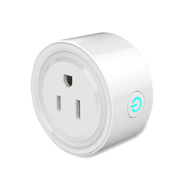 US Plug Smart Power Outlet WiFi Tuya Switch with Indicator Portable ...