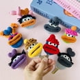 Car Key Cover Crochet Monster With Big Eyes And Sunglasses, Soft ...