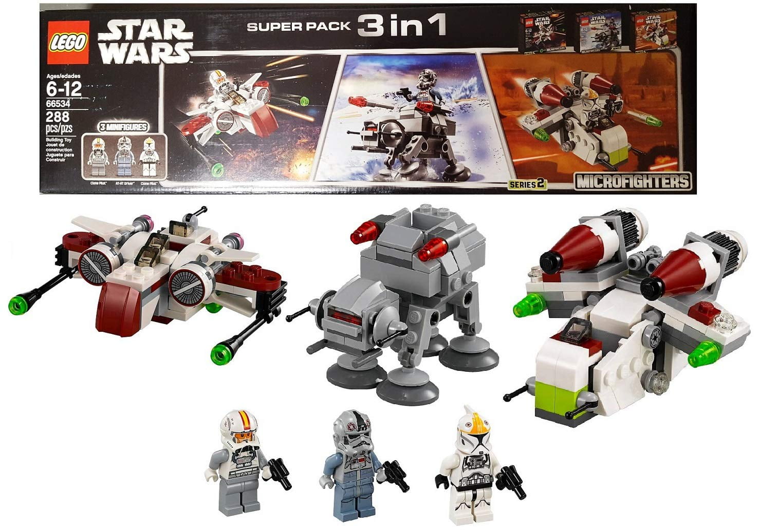 LEGO Star Wars Super Pack 3 in 1 (66534) LEGO - | Walmart en línea