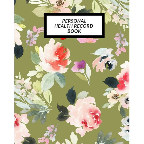 Personal Health Record Book : Medical History Book, Personal Health ...