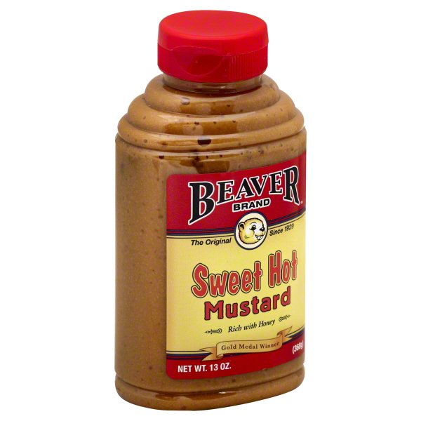 Beaver Brand Sweet Hot Mustard, 13 Fl Oz - Walmart.com - Walmart.com