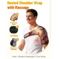 Shoulder Massager, Cordless For Pain Relief Deep Tissue With Adjustable ...