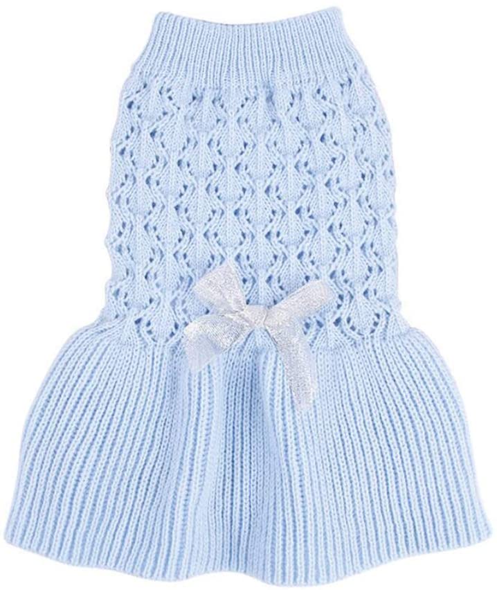 Pet Clothing, Accessories & Shoes Pet Clothing Blue dress for dogs with ...