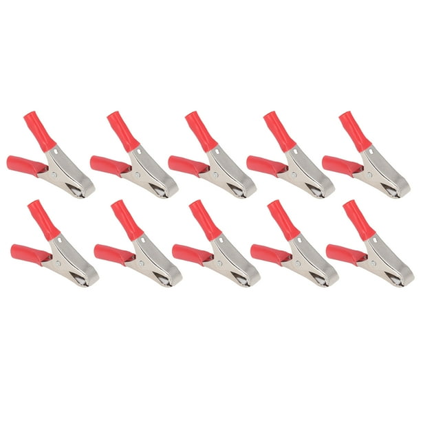 Terminal Test Clamps,100PCS Battery Test Clip Electrical Test Clips ...