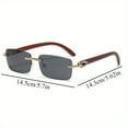 2024 Unisex Frameless Smart Glasses - Light-Sensitive Auto-Adjust Lens ...