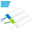 Uxcell Bookmark Magnifier Ruler 3X Magnifying Sheet Page Magnifier Lens ...