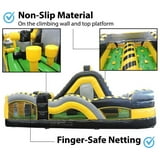 TentandTable 170' Commercial Inflatable Obstacle Course Rock Climbing ...