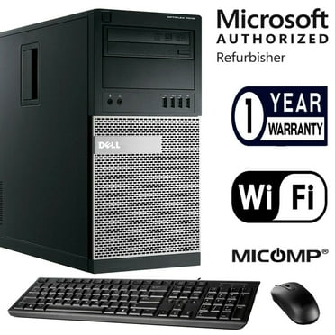 Restored Dell Optiplex Desktop Computer 2.8 GHz Core i7 Tower PC, 16GB ...